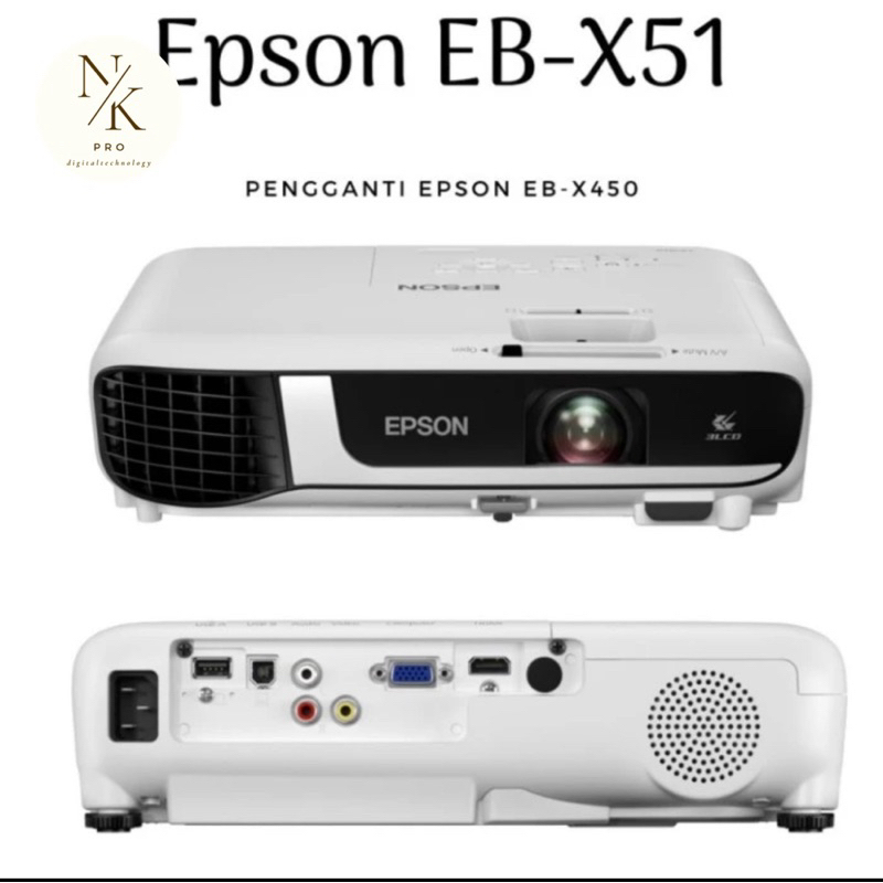 Jual Epson Eb-x51 Proyektor | Shopee Indonesia