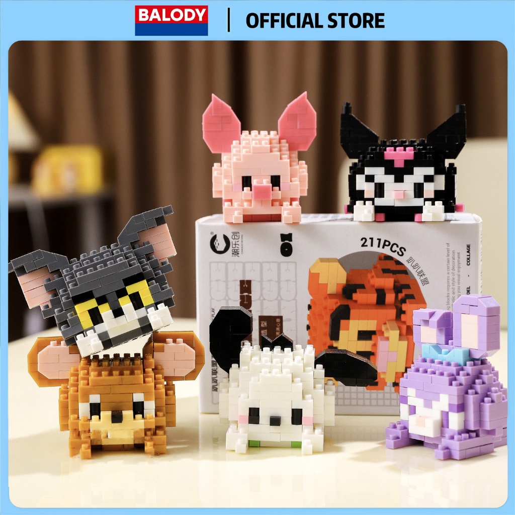 Jual BALODY Nano Bricks Batman Balok Susun DIY Toys Mini Karakter Anak ...