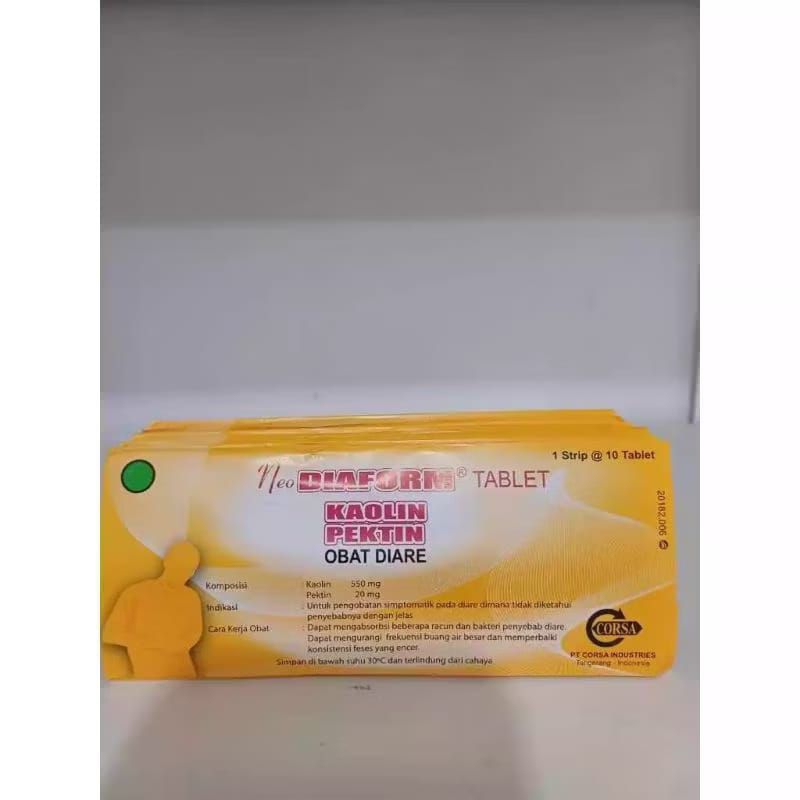 Jual Neo DIAFORM Tablet (Mengatasi Diare) | Shopee Indonesia