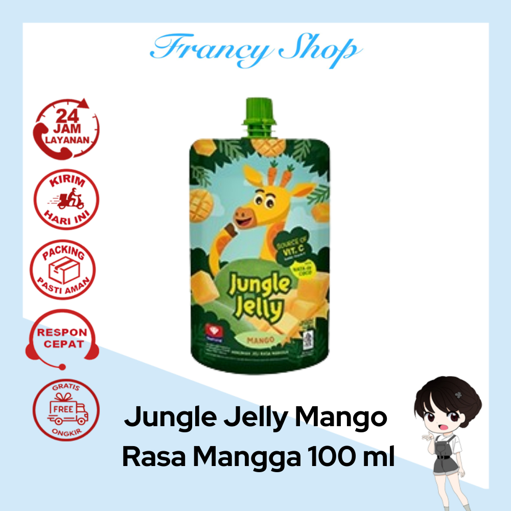 Jual Diamond Jungle Jelly Mango Minuman Jeli Rasa Mangga 100 ml ...