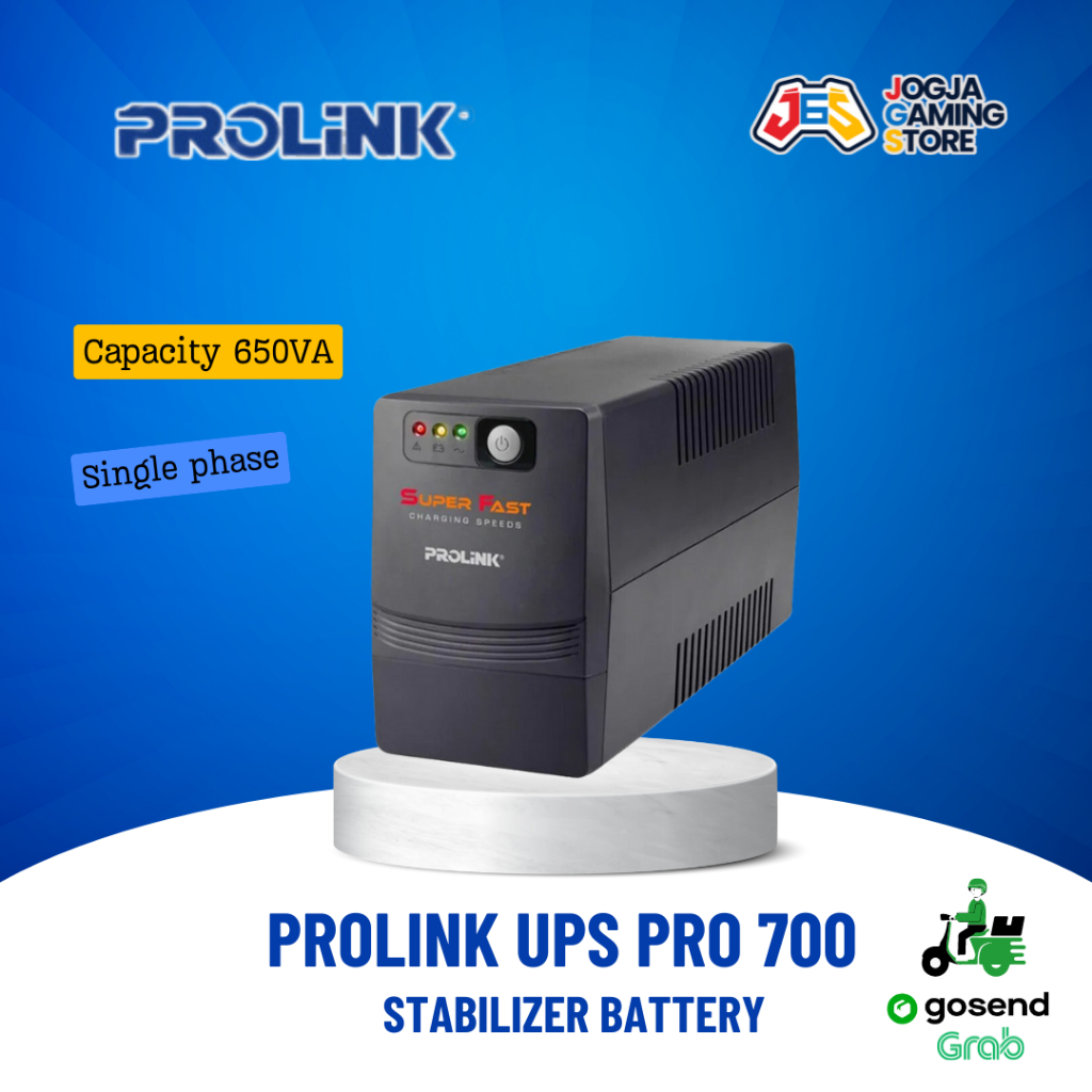 Jual PROLINK UPS PRO 700 SFC Super Fast Charging Line Interactive 650VA PRO700SFC | Shopee Indonesia