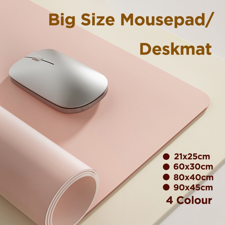 Jual Mousepad Big Size Deskmat Waterproof Leather alas For Computer ...