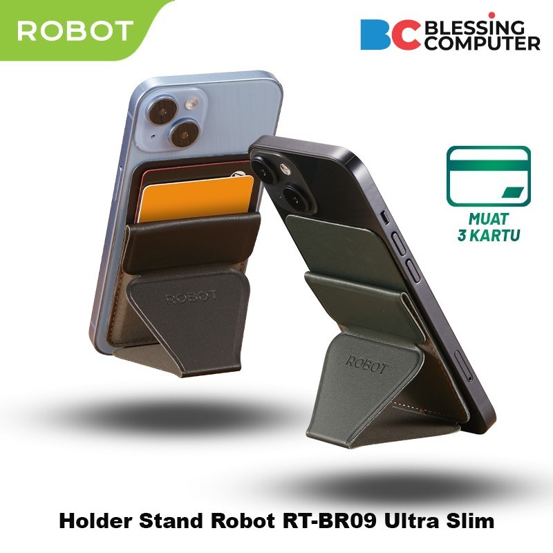 Jual Holder Stand Robot RT-BR09 Ultra Slim Black | Shopee Indonesia