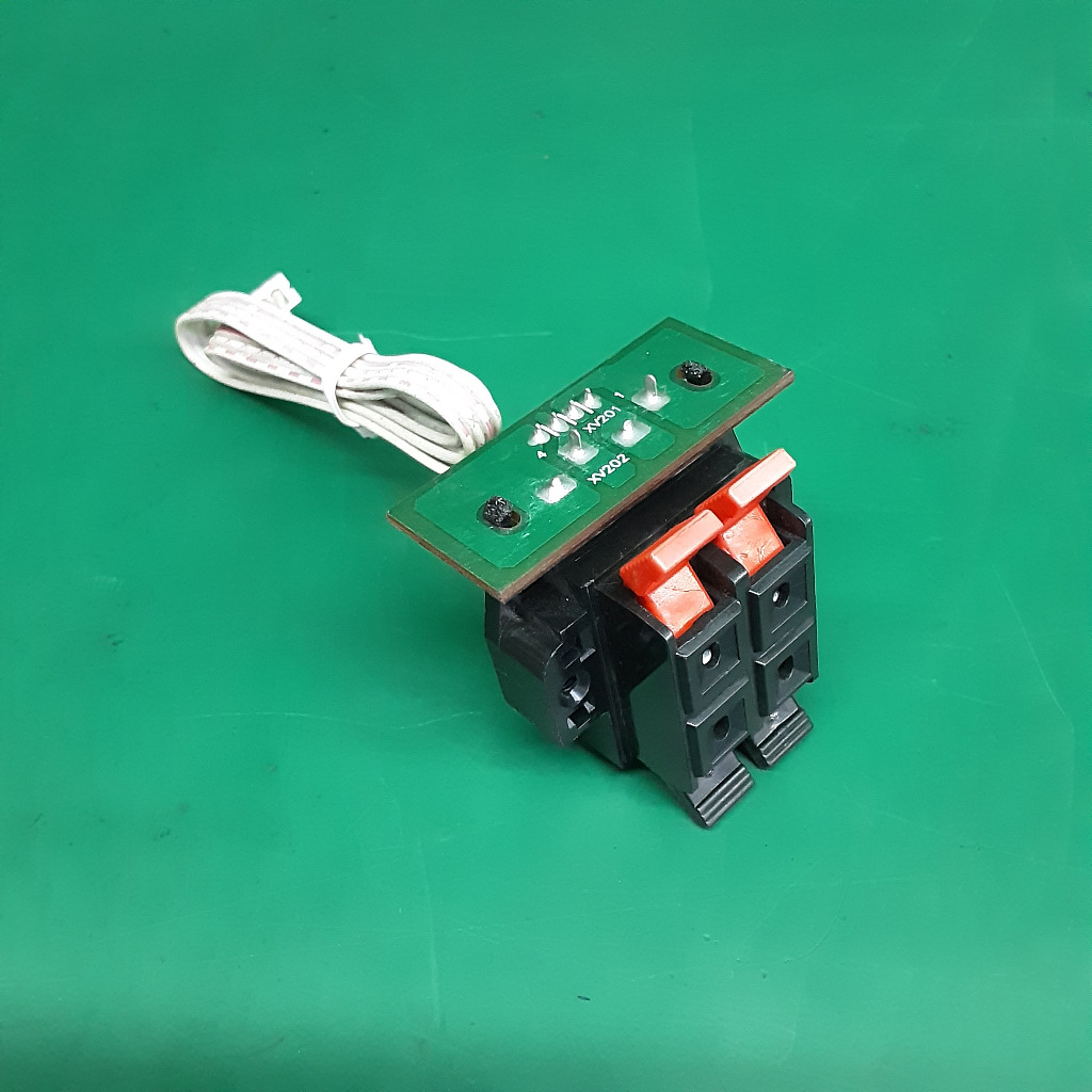 Jual Terminal Speker Stereo jepit 2 Susun Terminal kabel 4pin jepit 2 ...