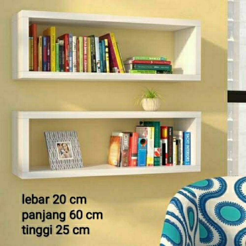 Jual rak dinding / rak dinding tempel / rak dinding minimalis | Shopee ...