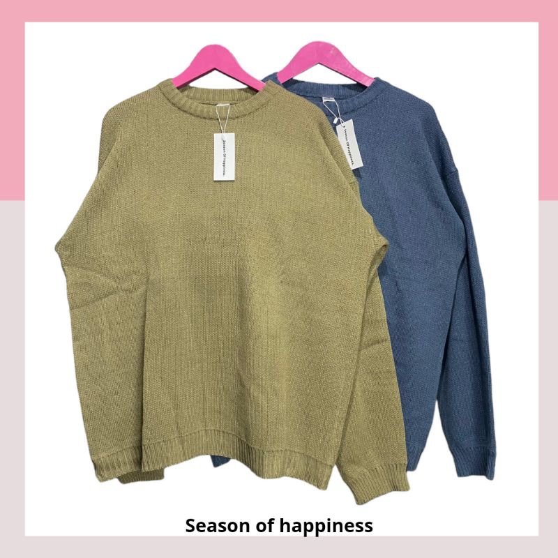Jual BASIC SWEATER POLOS( UNISEX ) | Shopee Indonesia