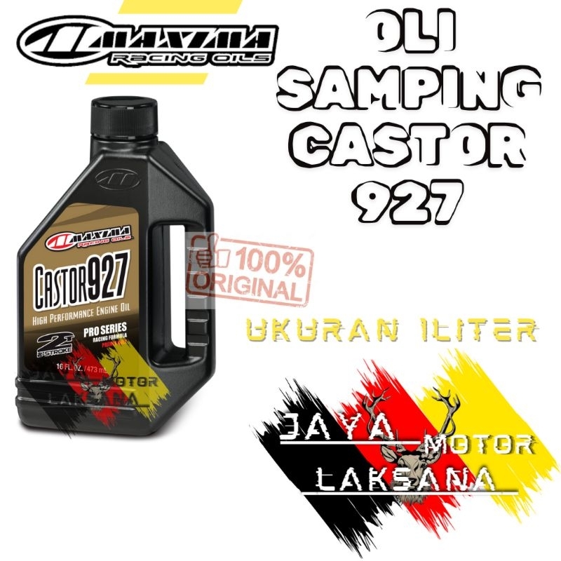 Jual MAXIMA CASTOR 927 OIL RACING CASTOR927 OLI SAMPING MOTOR 2TAK 2T ...