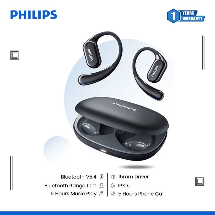 Jual Philips TAT3739 / tat3739 Open Ear Wireless Stereo Bluetooth ...