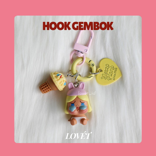 Jual PO / PRE ORDER - POP MART HOOK GEMBOK POP BEAN SKULL PANDA CRY ...