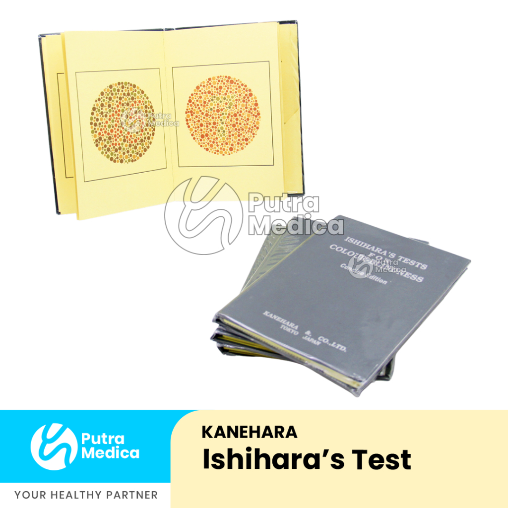 Jual Kanehara Ishihara Test / Tes Mata Buta Warna / Buku Tokek | Shopee ...