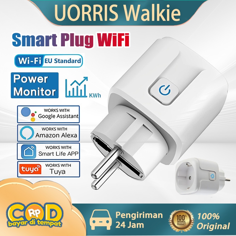 Jual WiFi Smart Plug Socket 16A Wireless with Colokan Energy Monitoring ...