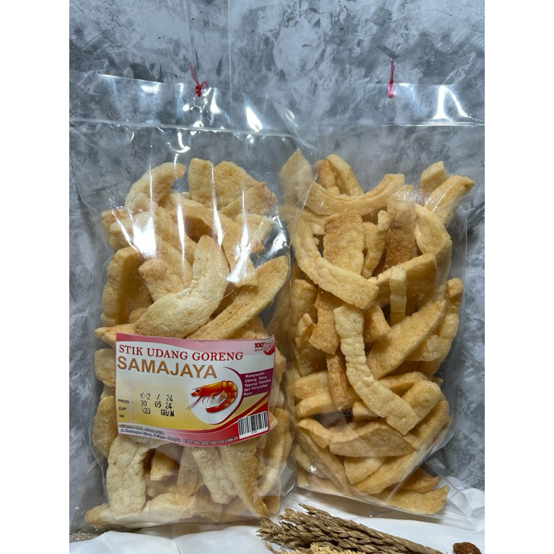 Jual Stik Udang Samajaya [ TOKO KERUPUK AKWET ] | Shopee Indonesia