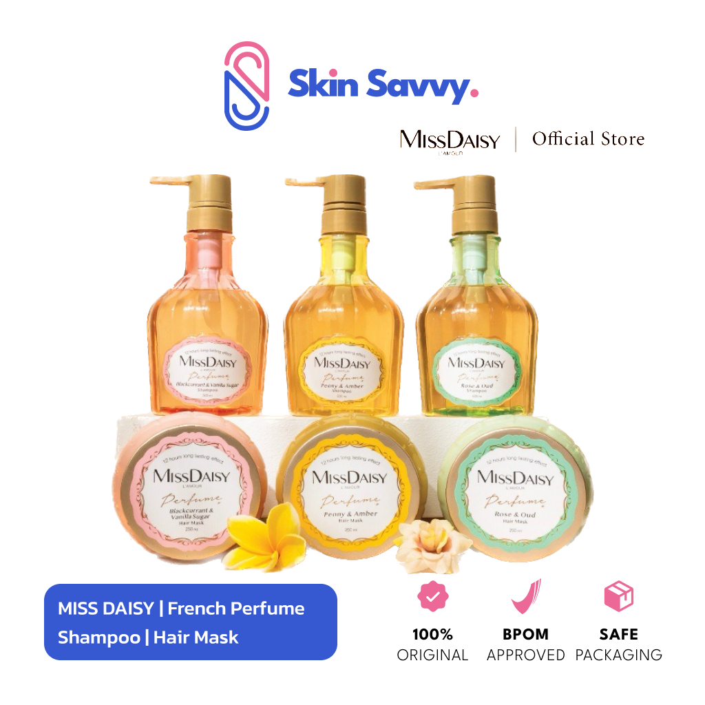 Jual MISS DAISY | French Perfume Shampoo |French Perfume Hair Mask | Anti Rontok Lepek Wangi 12 ...