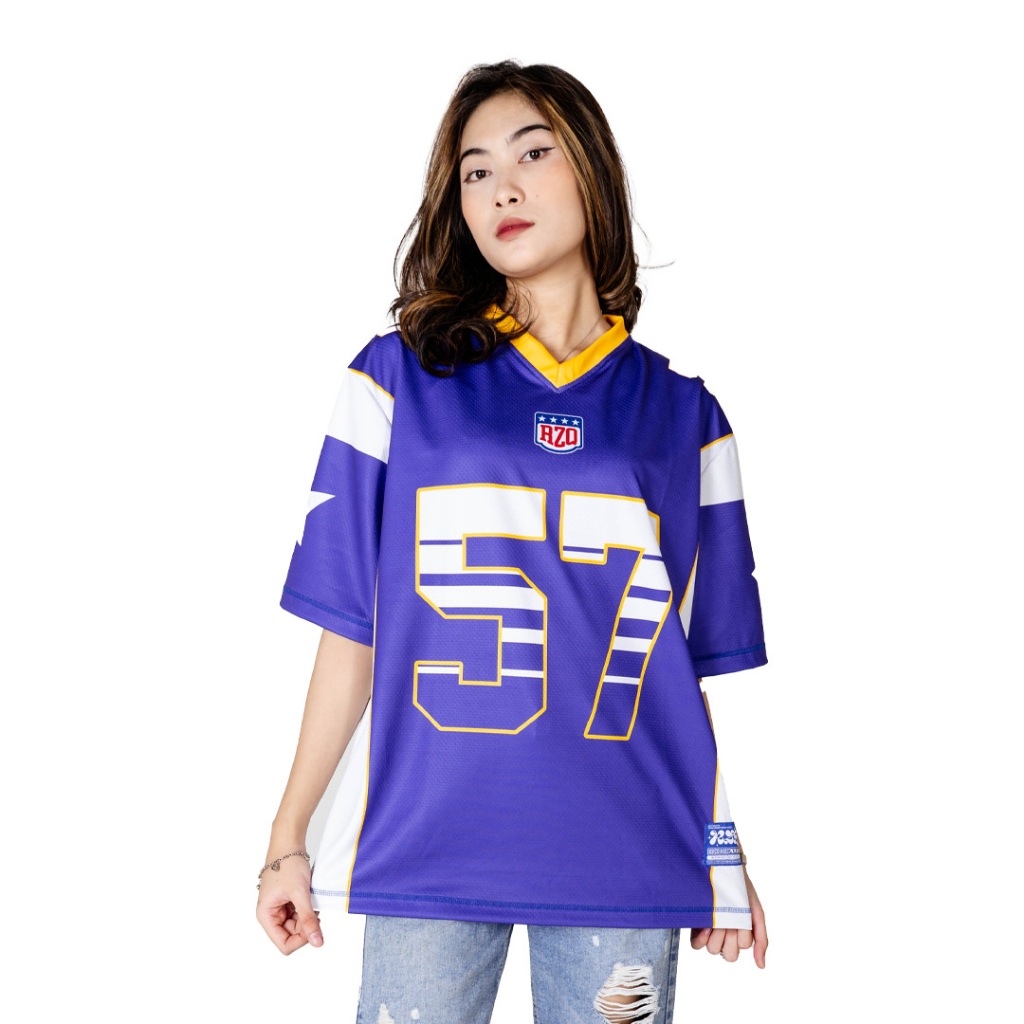 Jual RZQ / 57 / Number Series / Jersey / Streetwear / Oversize / Music ...