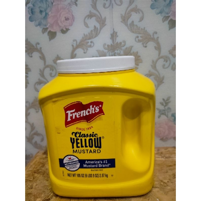 Jual Frenchs Classic Yellow Mustard 2,97kg Exp Juni 2025 | Shopee Indonesia