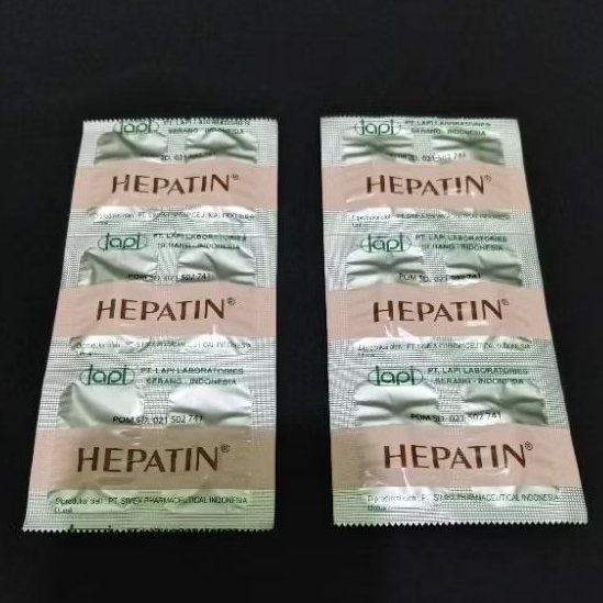 Jual HEPATIN / STRIP ( untuk kesehatan liver ) | Shopee Indonesia