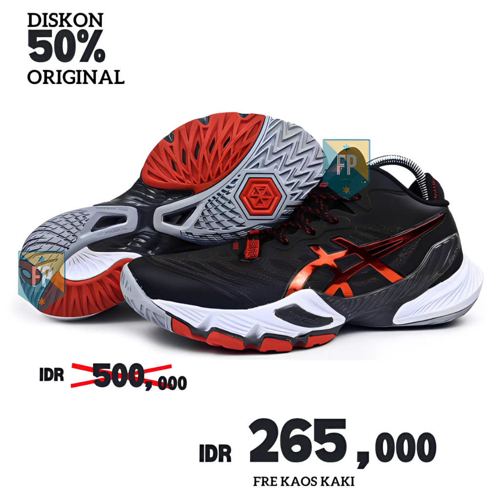 Jual ASICS METARISE Sepatu Voli Gel Metarise - Sepatu Volly Sky Elite ...
