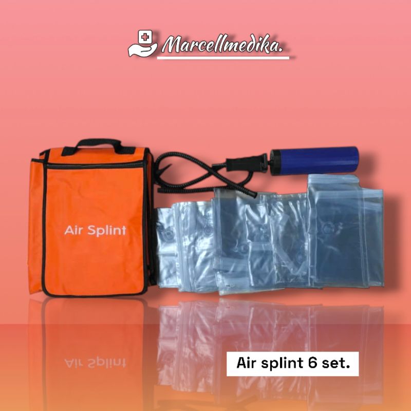 Jual AIR SPLINT SET OF 6 IMMOBILIZE / ARM INFATBLE SPLINTS | Shopee ...