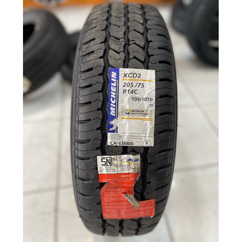 Jual ban mobil 205 75 14 Michelin XCD 2 ukuran 205/75 r14 Michelin XCD2 ...