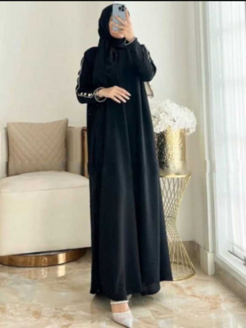 Jual GAMIS ABAYA HABIBAH KATUN PREMIUM GAMIS ABAYA DRESS BATWING GAMIS TERBARU | Shopee Indonesia