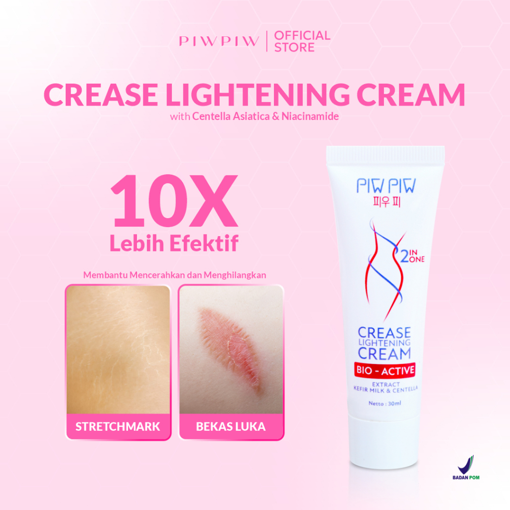 Jual PIW PIW Crease Lightening Cream | Penghilang Bekas Luka | Krim ...