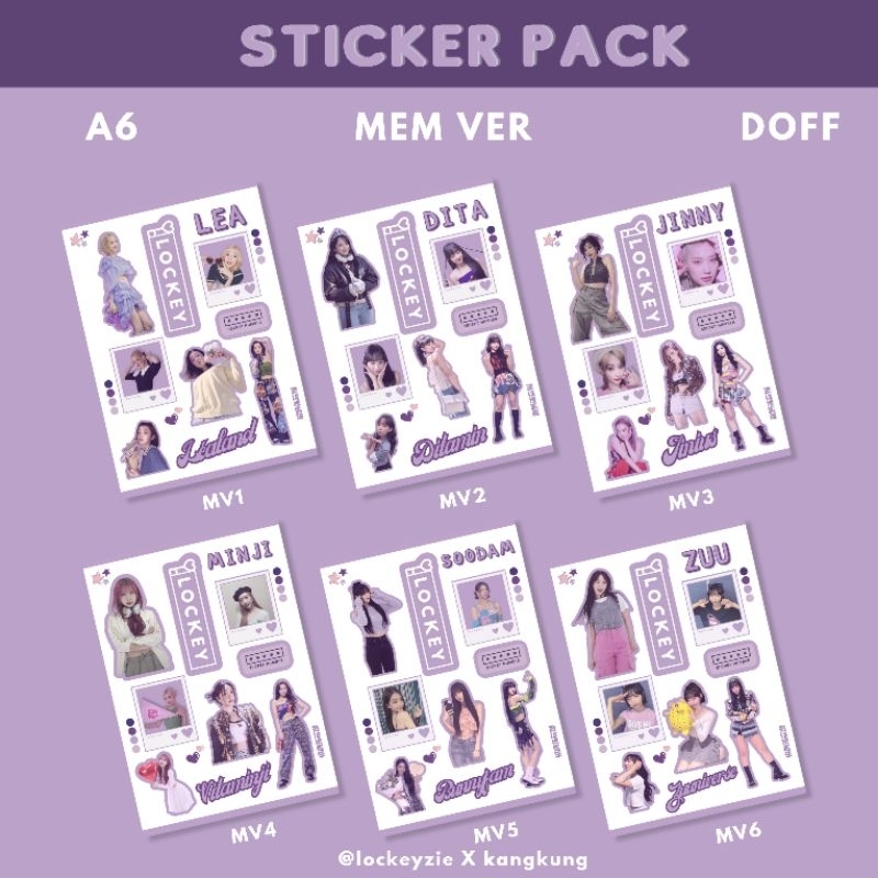 Jual Stiker kiss cut vinyl Secret Number | Shopee Indonesia