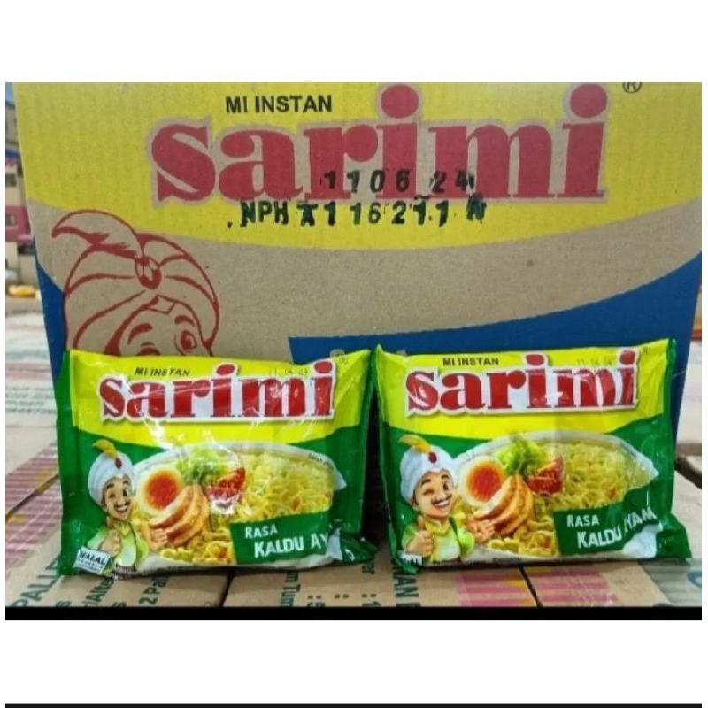Jual Mie Kuah Instan Sarimi Kaldu Ayam 70 gr Satu Dus isi 40 Pcs ...