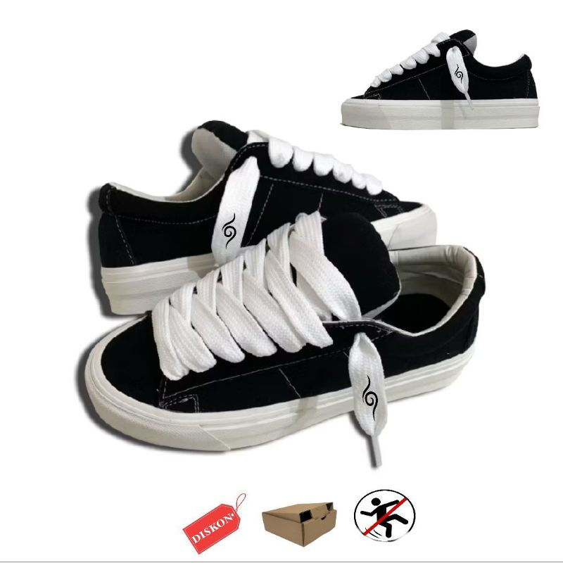 Jual Senpai Local Official - Sepatu Big Fat Black White Red Blue / Pria ...