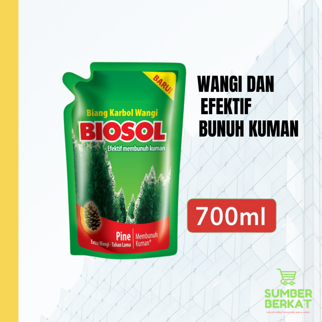 Jual BIOSOL BIANG KARBOL WANGI POUCH 700ml | Shopee Indonesia