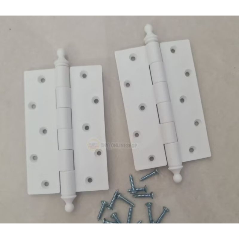 Jual Engsel PVC Pintu Pvc kamar mandi 4.5" + skrup | Shopee Indonesia