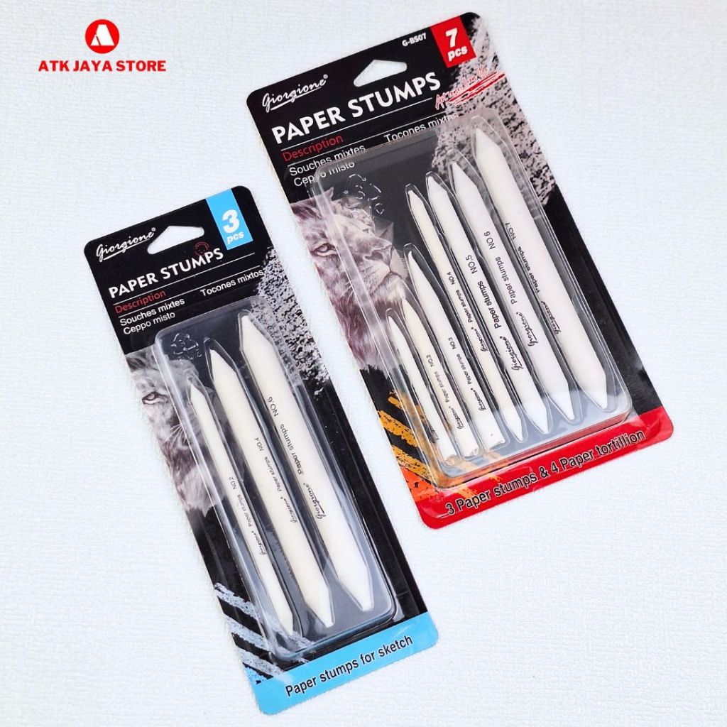 Jual Giorgione Blending Stump / Paper Stump / Penghapus Sketsa SET 3 ...