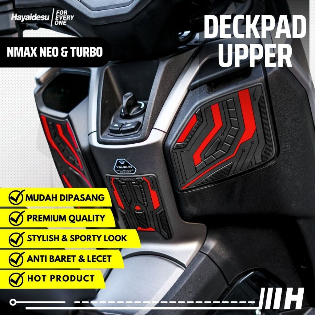 Jual Yamaha NMAX NEO & TURBO Pelindung Body Motor Deck Pad Upper Cover ...