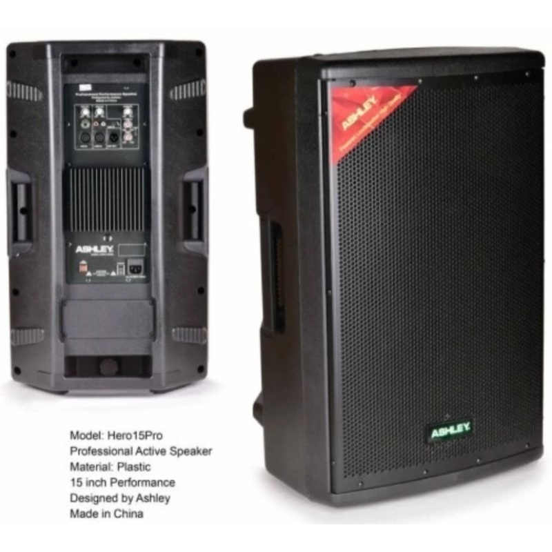 Jual Speaker Active Ashley Hero15A Original Aktif Ashley HERO 15A - 15 inch | Shopee Indonesia