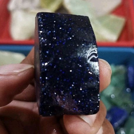 Jual natural bahan batu akik pasir intan biru | Shopee Indonesia