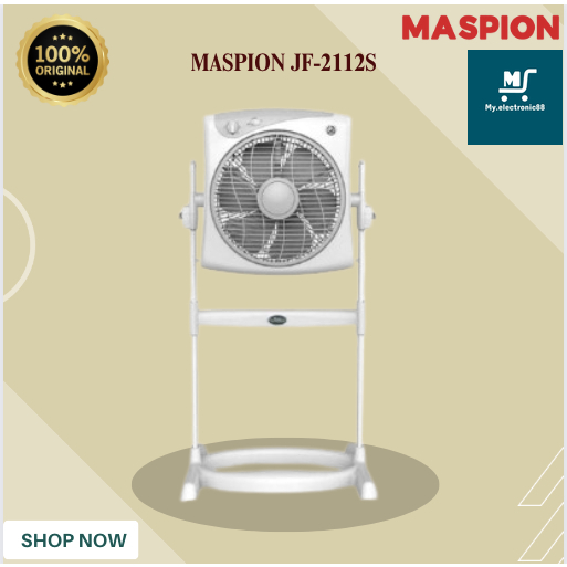 Jual BOX FAN MASPION 12'(JF-2112 S) | Shopee Indonesia