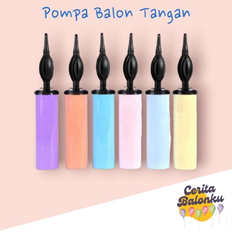Jual pompa tanggan/ pompa balon untuk balon | Shopee Indonesia