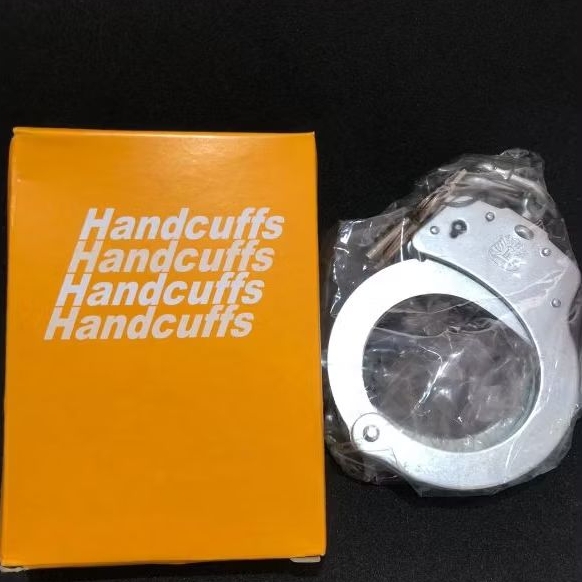 Jual Borgol Tangan Double Lock / Borgol Besi Handcuff | Shopee Indonesia