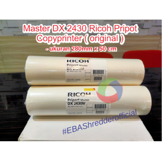 Jual Master DX 2430 Ricoh Priport Copy Printer / Duplicator (Original ...