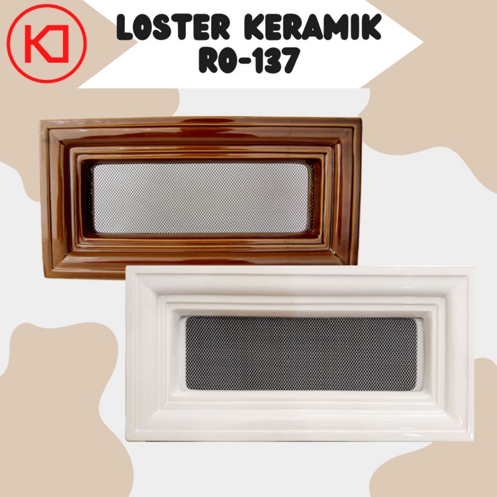 Jual Loster/Roster/Angin-Angin Keramik Trisensa Minimalis 20x40 RO-137 ...