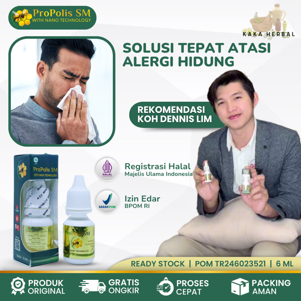 Jual Kaka Herbal - Obat Alergi Hidung Rhinitis, Obat Sinusitis, Obat ...