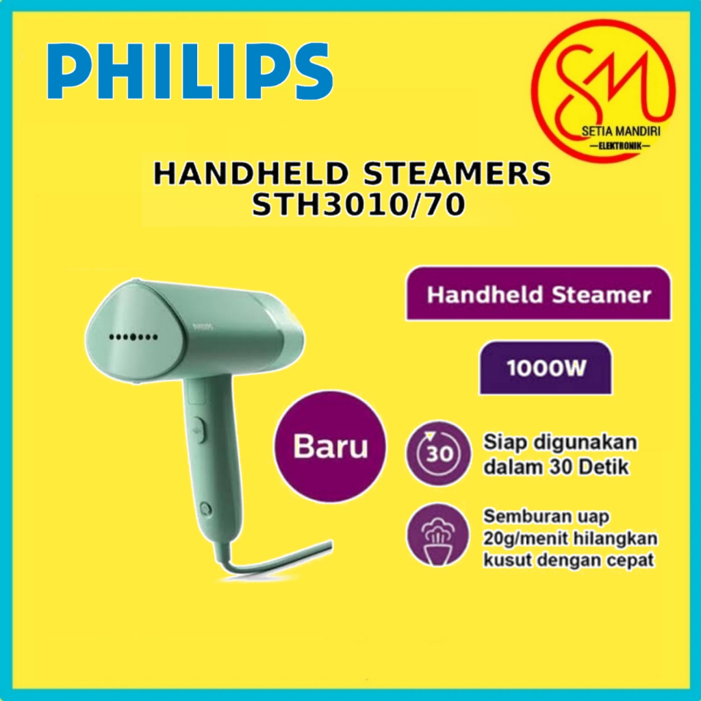 Jual PHILIPS STH3010 STH 3010 GARMENT STEAMER COMPACT | Shopee Indonesia
