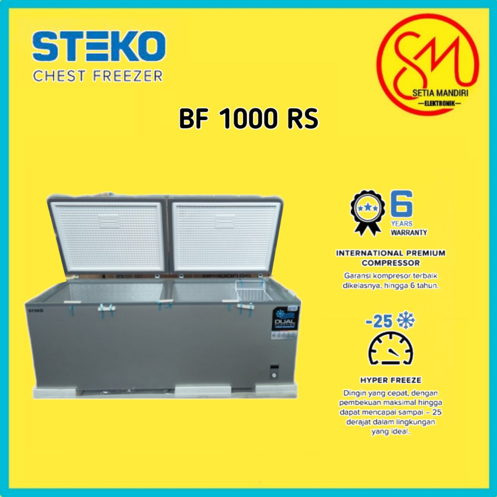 Jual Steko Chest Freezer BF 1000 RS / BF-1000RS / Cooler Box BF1000RS ...