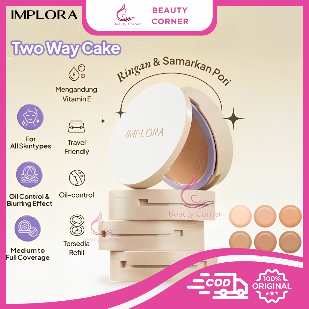 Jual Implora Day To Day Two Way Cake | Shopee Indonesia