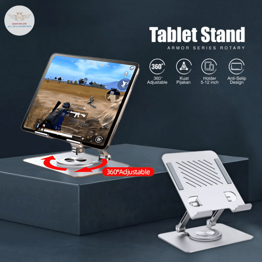 Jual LUCKY TAB STANDING Putar 360 Rotasi Stand Holder HP Tablet Dudukan ...
