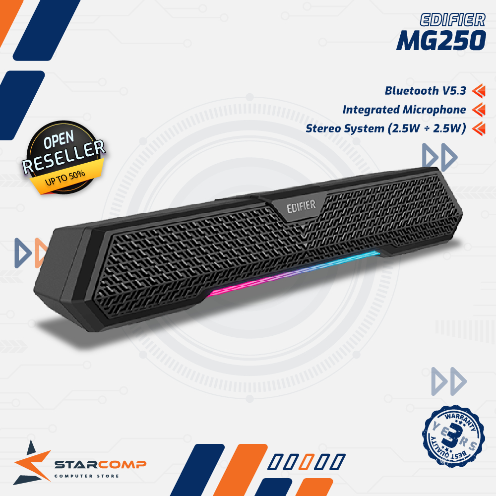 Jual Edifier MG250 Multimedia Speaker Soundbar Gaming | Shopee Indonesia
