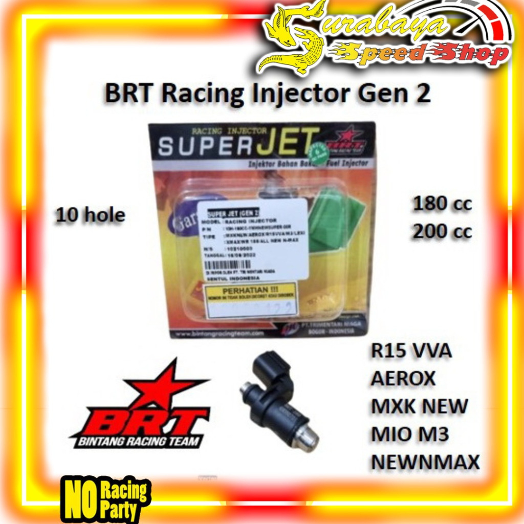 Jual BRT Super Jet Injector Gen 2 Vixion R15 VVA Aerox Mio M3 R15 VVA ...