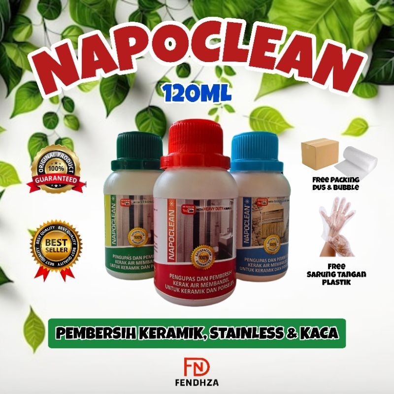 Jual Napoclean Mini 120 ML Pembersih Keramik Porselen Stainless dan ...