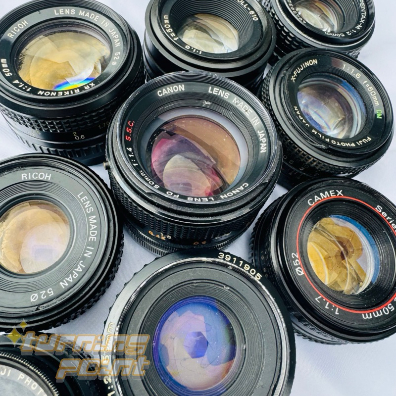 Jual Lensa Manual Jadul Second Fungsi Normal Bekas Pemakaian Kamera ...