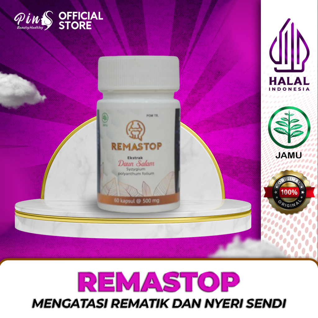 Jual REMASTOP ASLI ORIGINAL OBAT UNTUK NYERI SENDI REMATIK ASAM URAT ...
