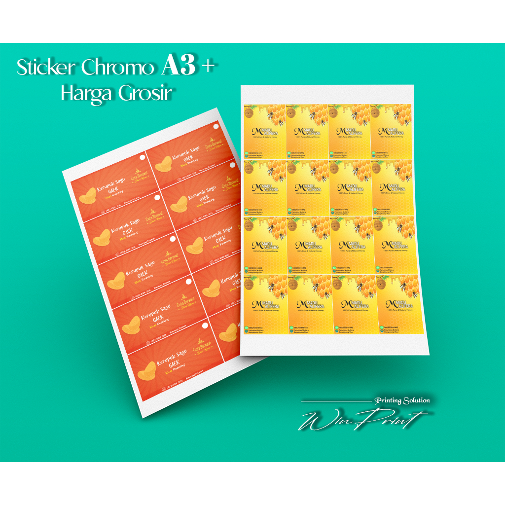 Jual STIKER / STICKER / KISS CUT / STIKER LABEL / STIKER BULAT ...